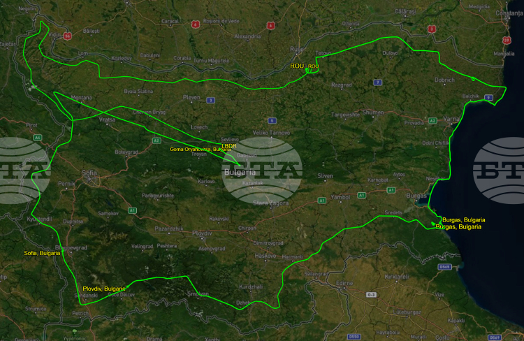 BTA :: Two Bulgarian Pilots Fly 2,480 km to "Draw" Country’s Borders ...