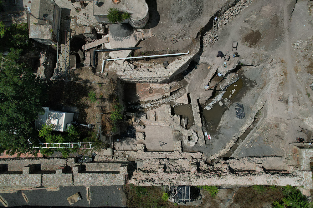 BTA :: Parts of Roman Marble Pool, Medieval Church among Latest ...