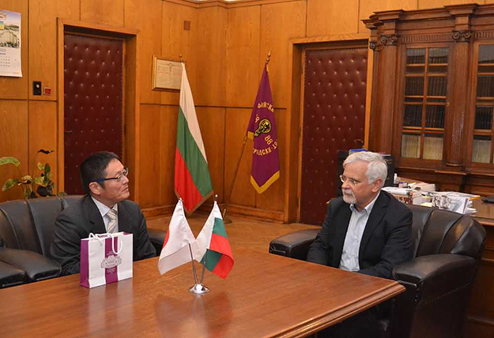 BTA :: Sofia University Vice-Rector Nikolay Vitanov Meets Director of ...