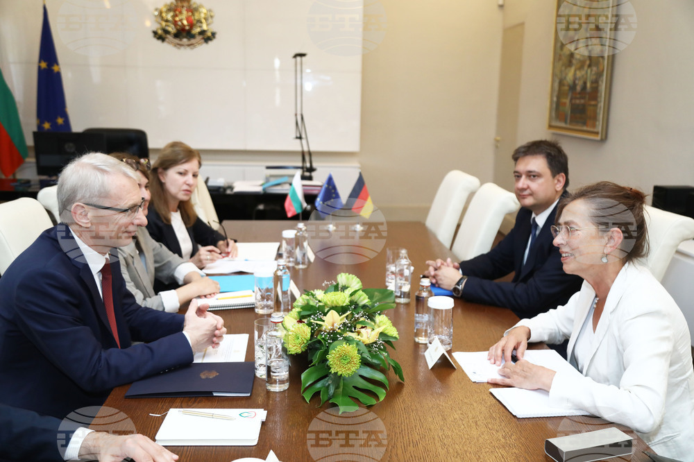 BTA :: PM Denkov Confers with German Ambassador Plank