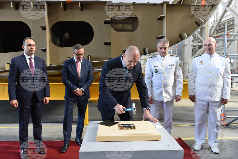 BTA :: Keel Laid for Bulgarian Navy's New Patrol Ship