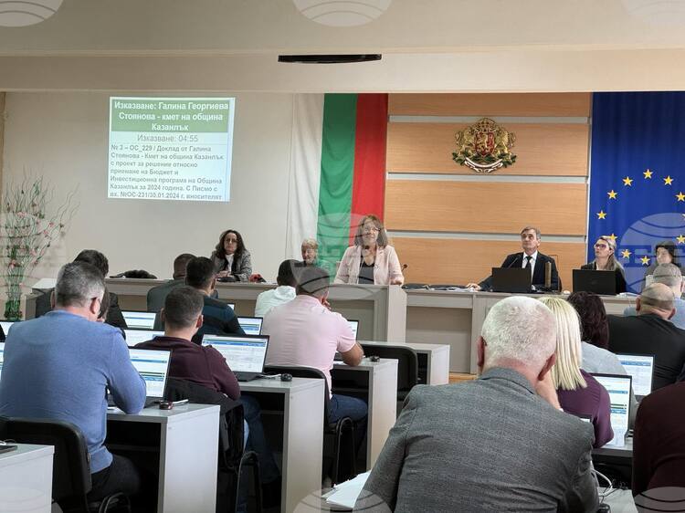 БТА С бюджета на община Казанлък за 2024 година ще се финализират много проекти и ще започнат