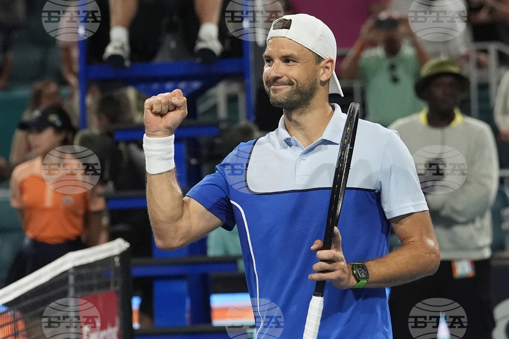 BTA :: Bulgarian Tennis Player Grigor Dimitrov Reaches Third Round of ...