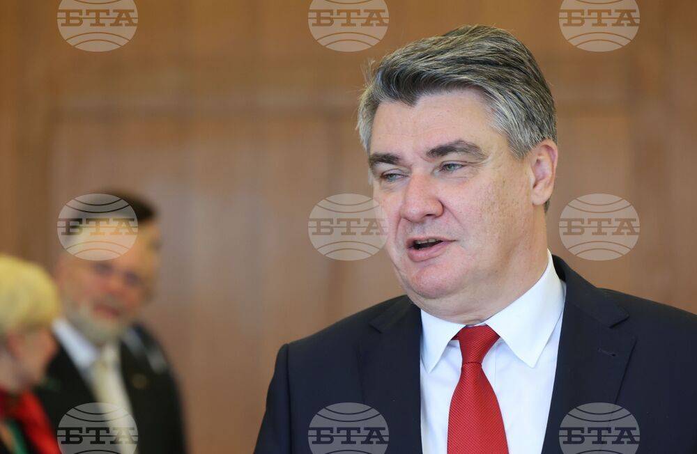 BTA :: Croatian President Milanovic to Pay Official Visit Here on May 25