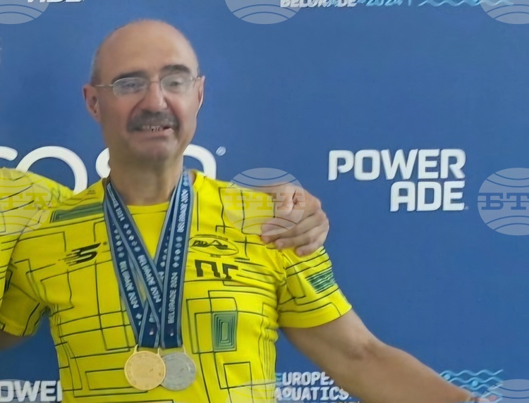 BTA :: 70-year-old Veteran Swimmer from Ruse Wins Two Gold Medals at ...