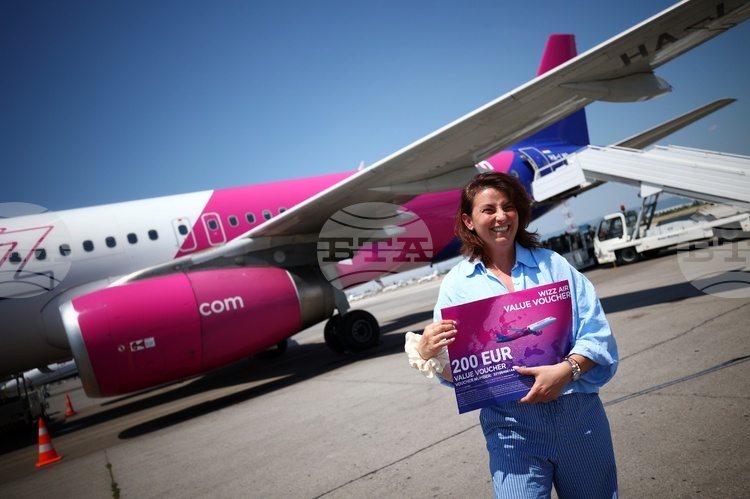 BTA :: Wizz Air Welcomes 20 Millionth Passenger at Sofia Airport