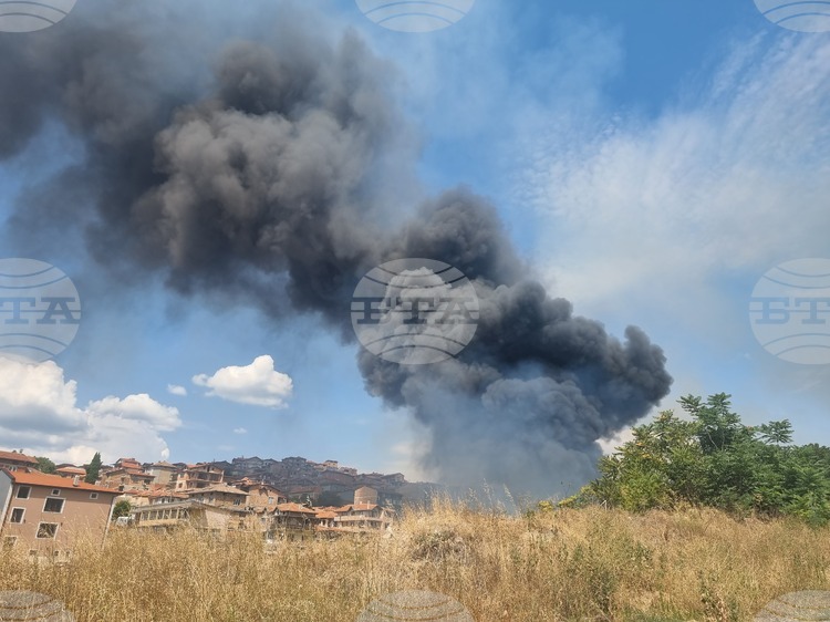 BTA :: Authorities Prevent Wildfire in North Macedonia