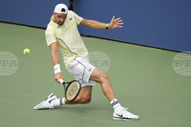 BTA :: Tennis Player Grigor Dimitrov Qualifies to US Open Third Round