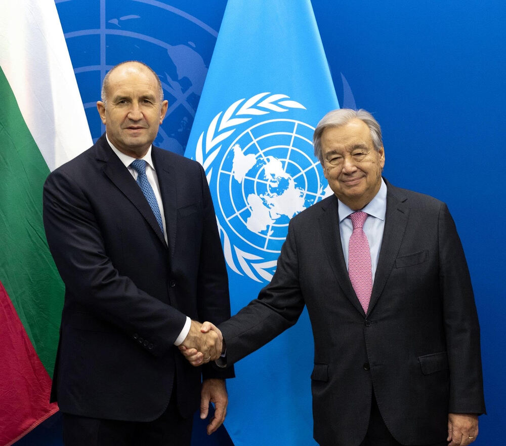 BTA :: President Radev: Bulgaria Backs UN's Mission of Having Future ...